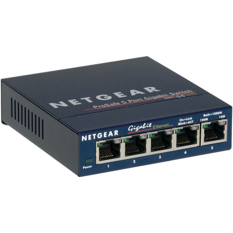 Netgear GS105GE 5 Port Gigabit Switch ++ Cyberport
