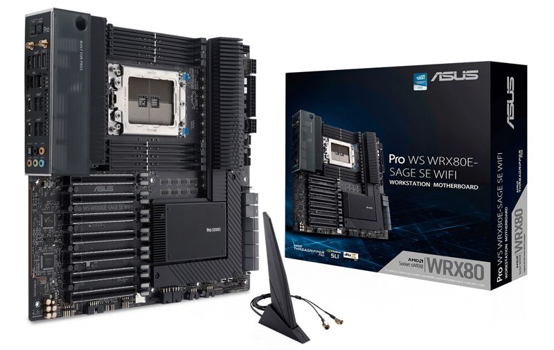ASUS Pro WS WRX80E-SAGE SE WIFI Workstation Mainboard USB 3.2(C ...